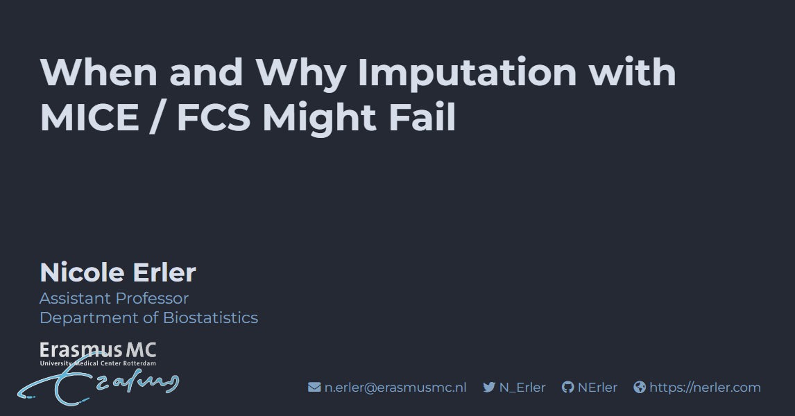 When and Why Imputation with MICE / FCS Might Fail